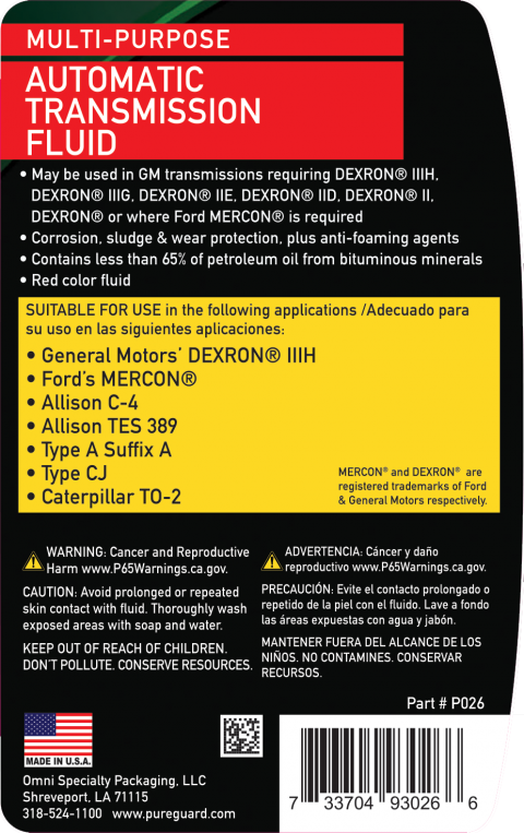 Multi-Purpose ATF - PureGuard