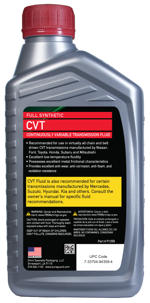 CVT Fluid - PureGuard